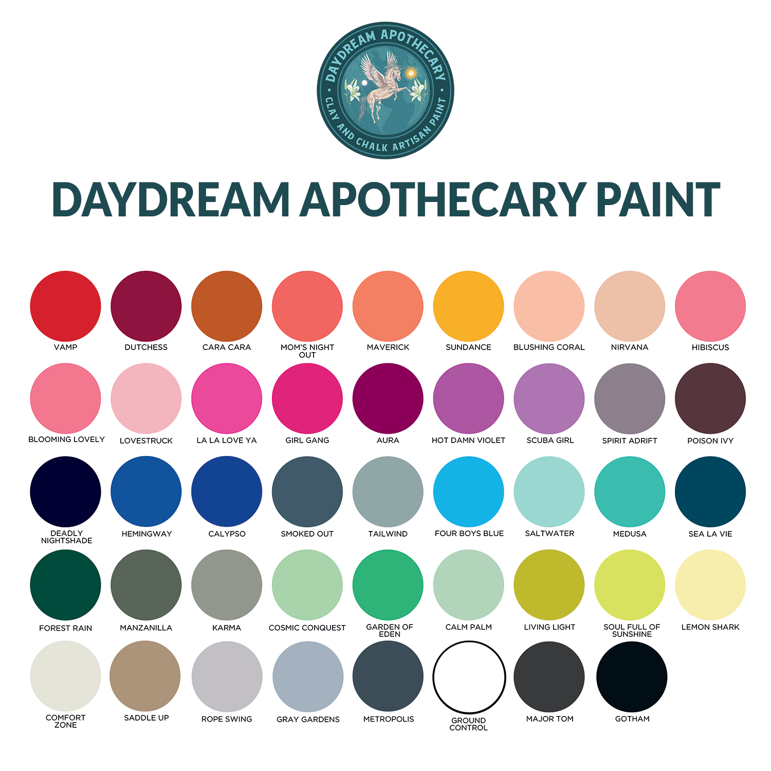A Vibrant Coastal Dark Blue Chalk & Clay Paint – Daydream Apothecary ...