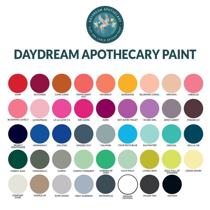 A Vibrant Dark Blue Chalk Paint and Clay Paint ..Hemingway - - Daydream ...