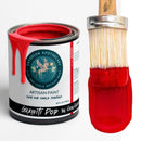 Red Chalk Paint Clay and Chalk Artisan Paint - Furniture Vamp Colors ...